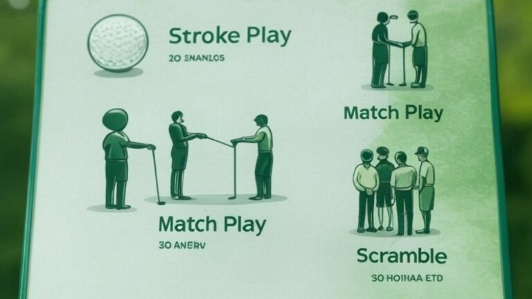 Exploring Golf Formats: Stroke Play, Match Play & More